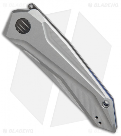 Zero Tolerance GTC 0055 Flipper Knife Titanium (3.75" Stonewash) ZT ...