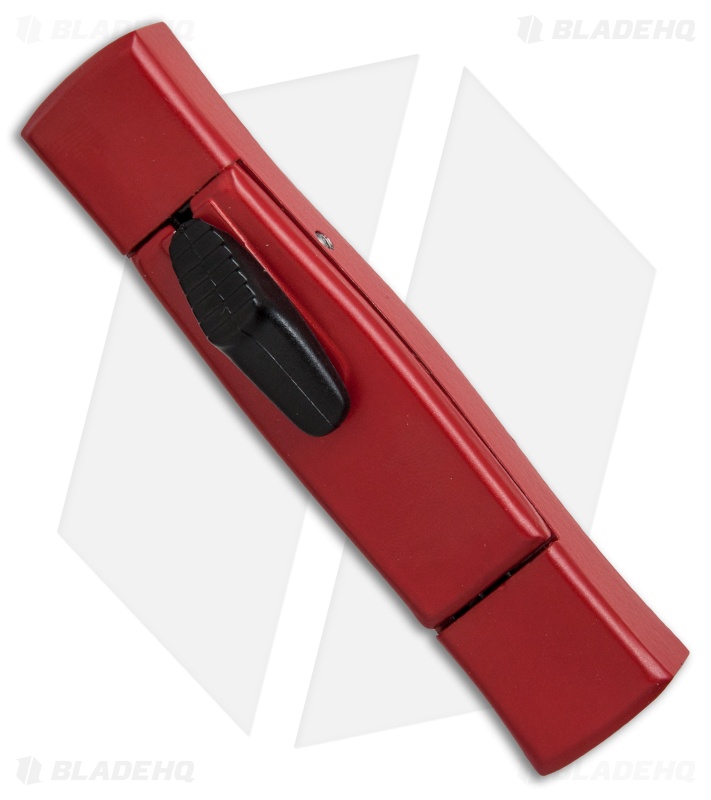 AKC Minion Dagger OTF Automatic Knife Red (2.3" Satin) - Blade HQ