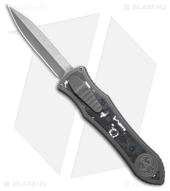 Hawk Knife Designs Deadlock Model C OTF Ti/White Storm