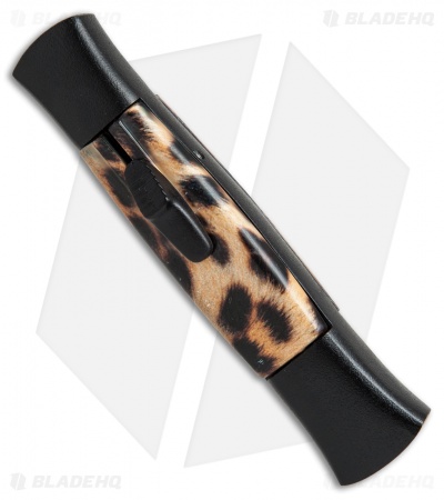 AKC 077 Concord OTF Automatic Knife Cheetah (3.25" Black Flat) - Blade HQ