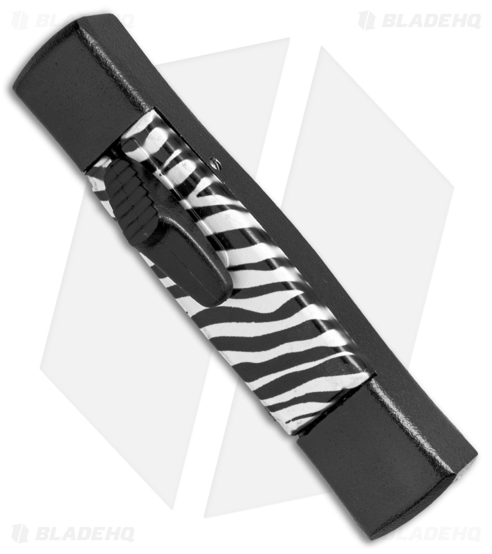 AKC Minion Concord OTF Automatic Knife Zebra (2.3" Satin Flat Grind ...