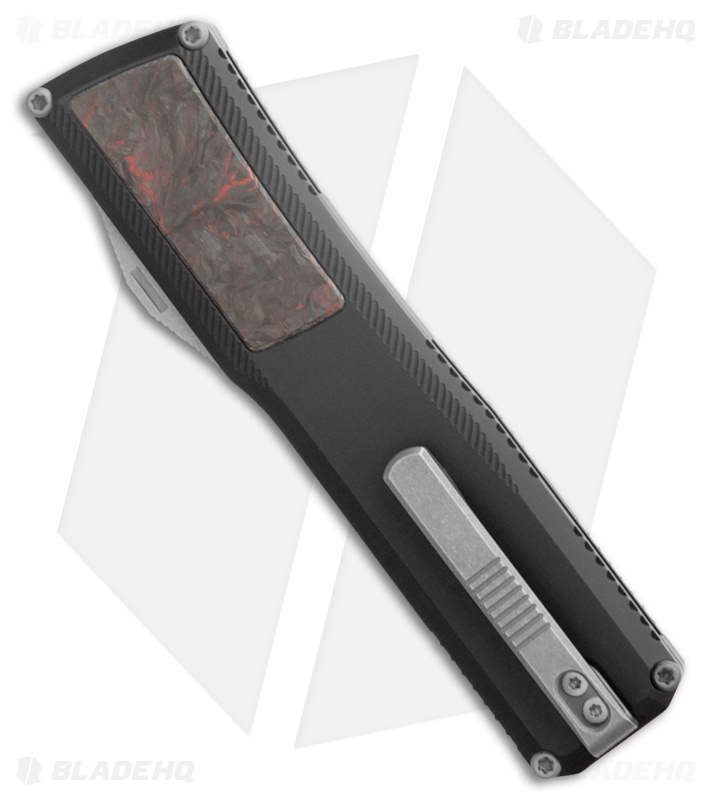 Axial Shift Gen III OTF Knife Black Al + Dark Matter Red CF