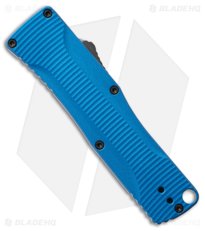 Benchmade Om | D/A OTF Auto Knife | Blue Alum. 4850-1 - Blade HQ