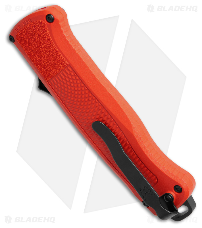Benchmade Shootout OTF Knife Mesa Red + Black
