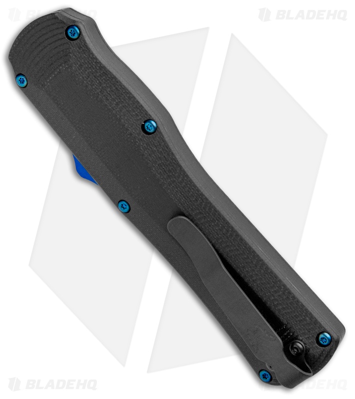 Benchmade Autocrat 3400BK DA OTF Automatic Knife Black 3.71"