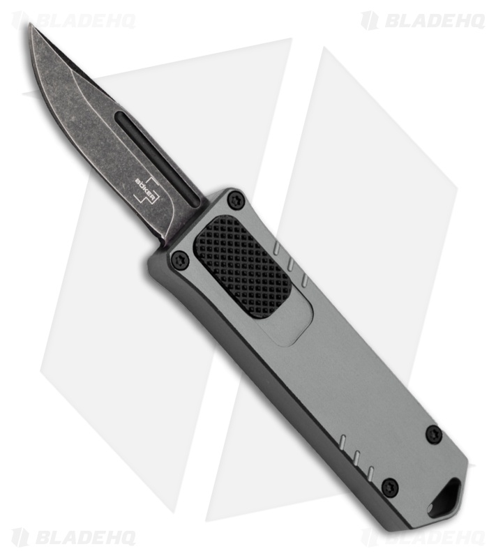 Boker Plus USB OTF 2.0 Automatic Gray Aluminum + D2