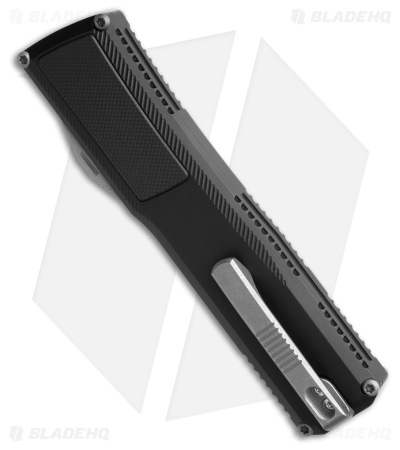 Axial Shift Gen III OTF Knife Black Al/G-10 Dagger Satin/SW