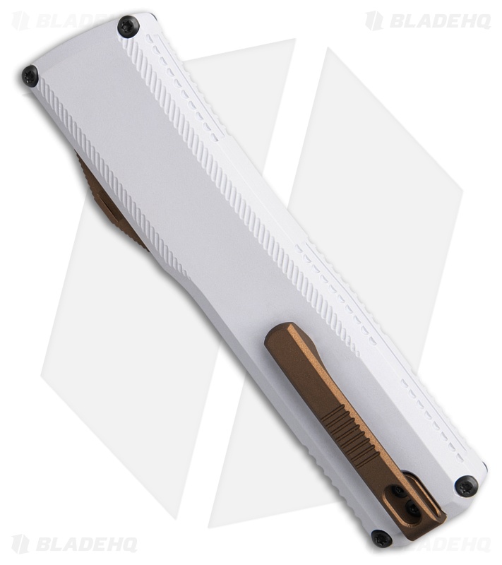 Axial Shift Gen III Tanto OTF Knife Hidden White Aluminum