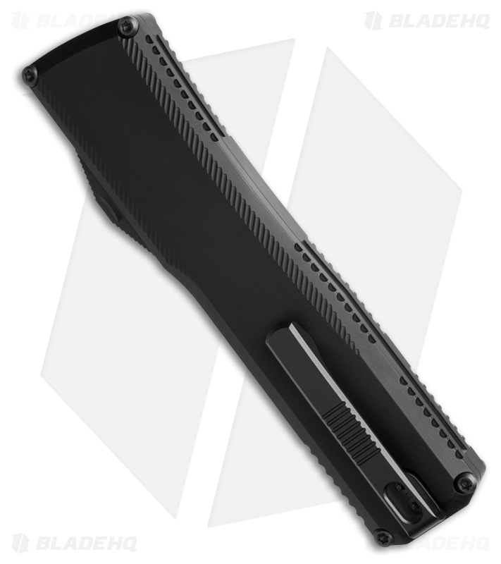 Axial Shift OTF Knife Black Aluminum MagnaCut Clip Point DLC