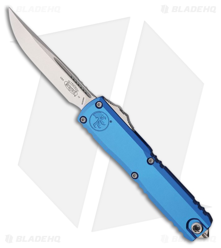 Microtech Ultratech Gen IV OTF Knife Blue Aluminum S/E SW