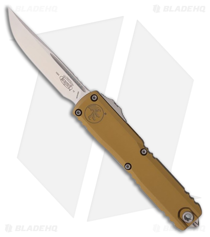 Microtech Ultratech Gen IV S/E OTF Knife Tan Aluminum SW