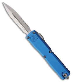 Microtech Ultratech Gen IV D/E OTF Knife Blue SW Serr