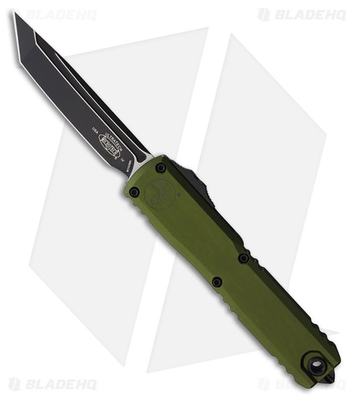 Microtech Ultratech Gen IV T/E OTF Knife | OD Green | Black