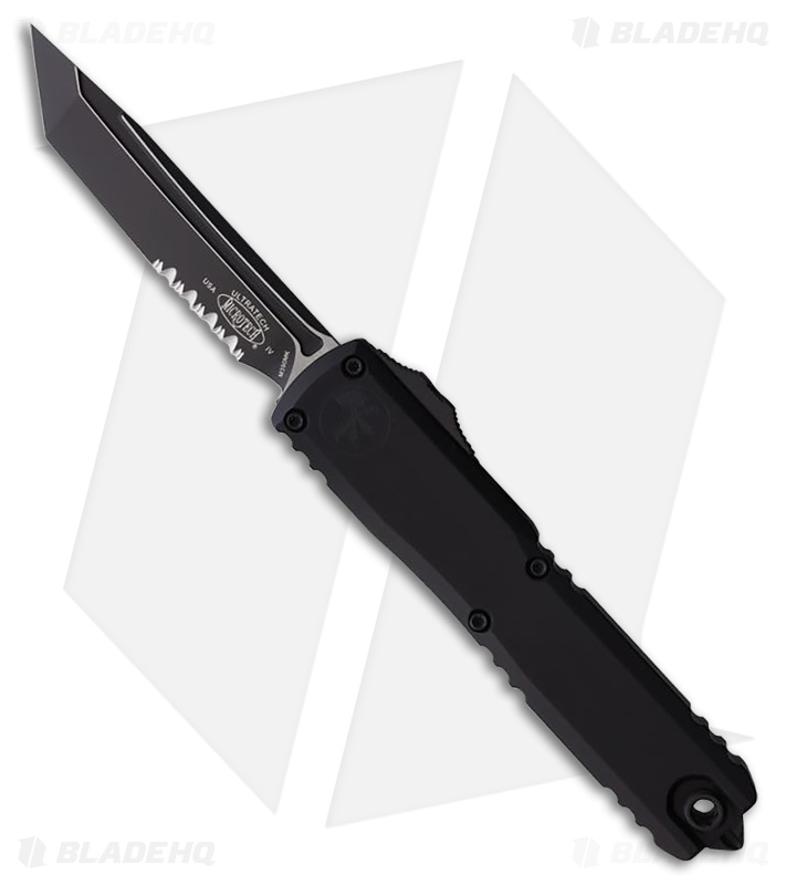 Microtech Ultratech Gen IV T/E OTF Knife Black | Black Serr