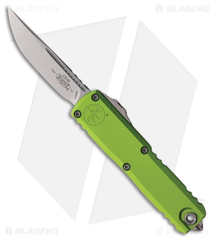 Microtech UTX-85 Gen IV S/E OTF Knife Neon Green SW