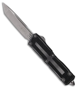 Microtech Scarab II Gen III T/E OTF Knife Weathered Metal Al Apoc
