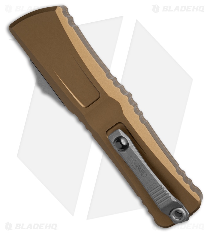 Microtech Combat Troodon Gen III T/E OTF Knife Tan Apoc FS