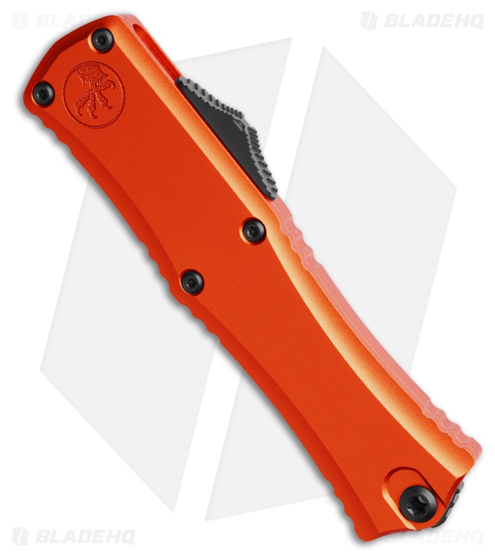 Microtech Hera II Mini D/E OTF Automatic Knife Orange Aluminum