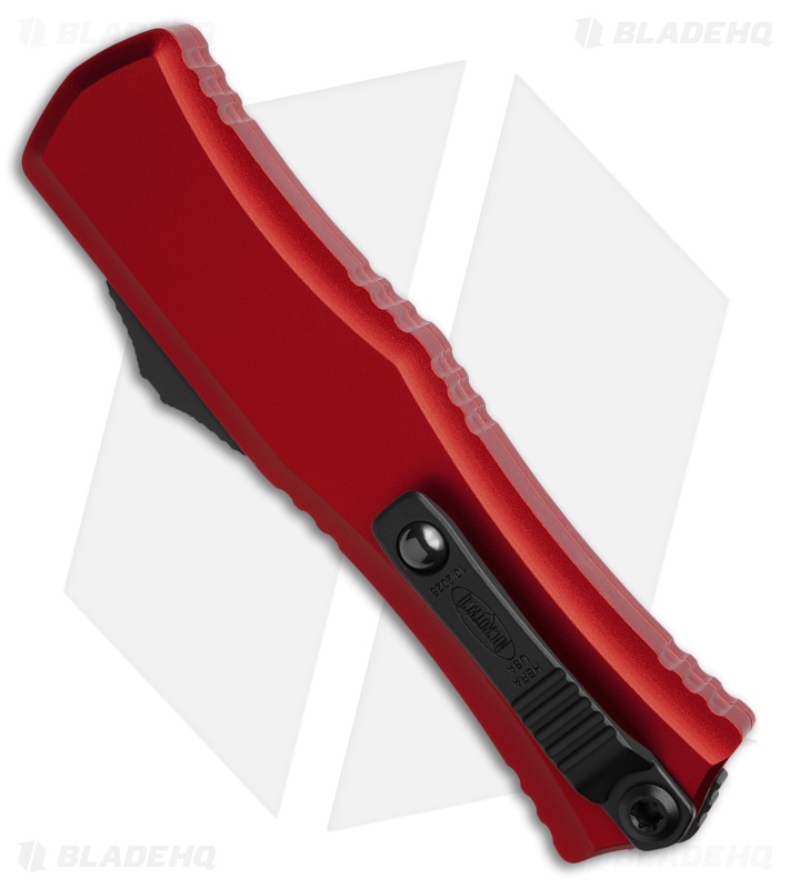 Microtech Hera II Mini D/E OTF Automatic Knife Red Al Serr