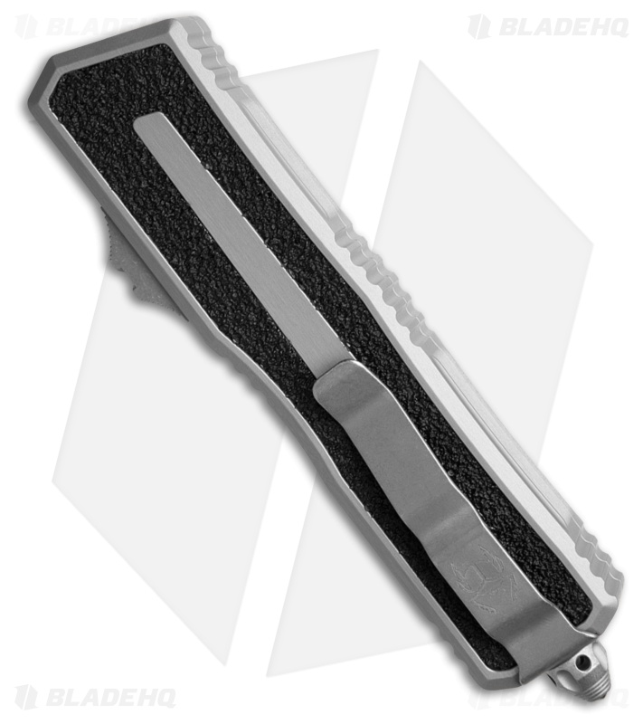 Microtech Scarab II OTF Knife Blue Aluminum D/E Apocalyptic