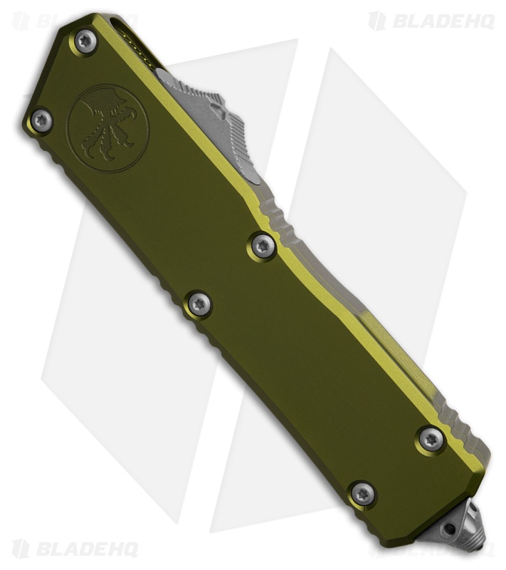 Microtech Scarab Executive D/E OTF Automatic Knife OD Green