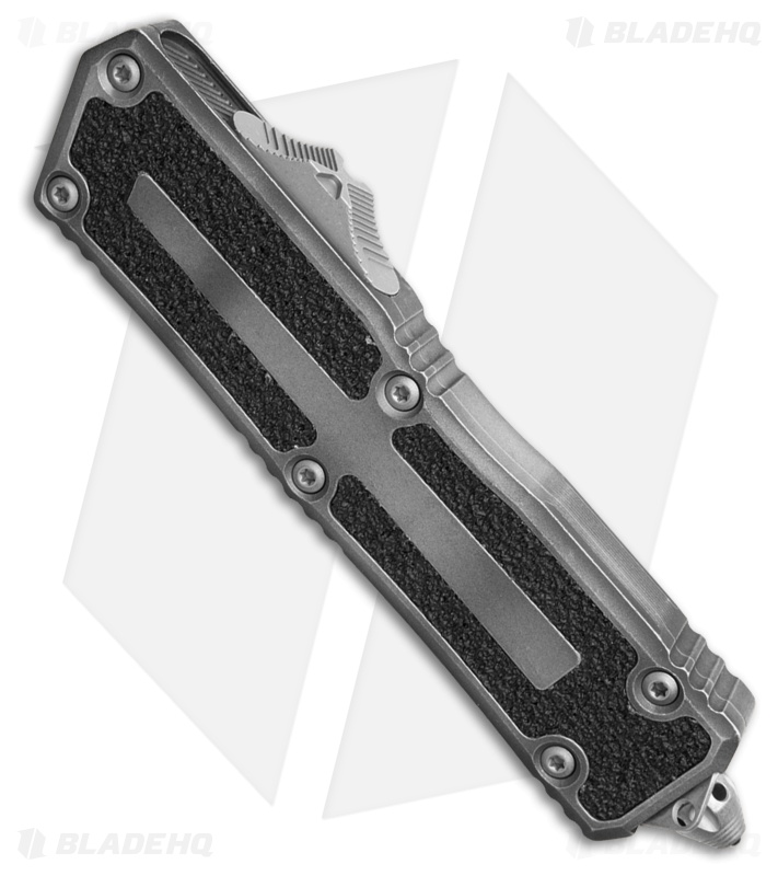 Microtech Scarab II Gen III S/E OTF Automatic Knife Weathered Metal (4 ...