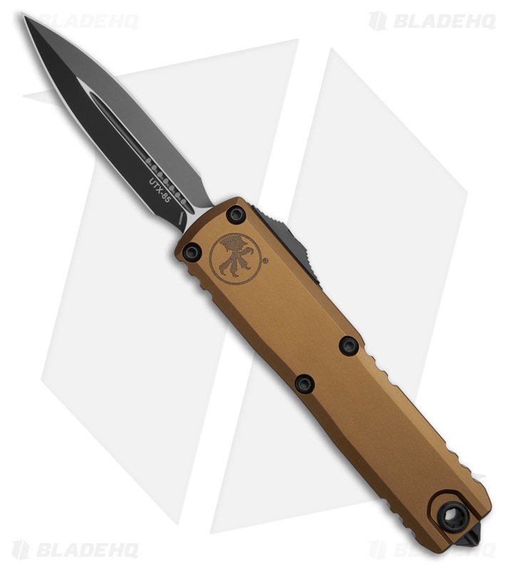 Microtech UTX-85 D/E Gen III OTF Automatic Knife Tan