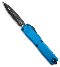 Microtech Ultratech D/E Gen IV Automatic Knife Blue Al