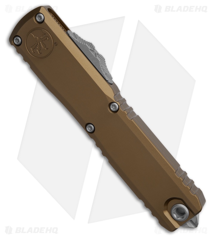 Microtech Ultratech Gen IV D/E OTF Knife Tan AP Full Serr