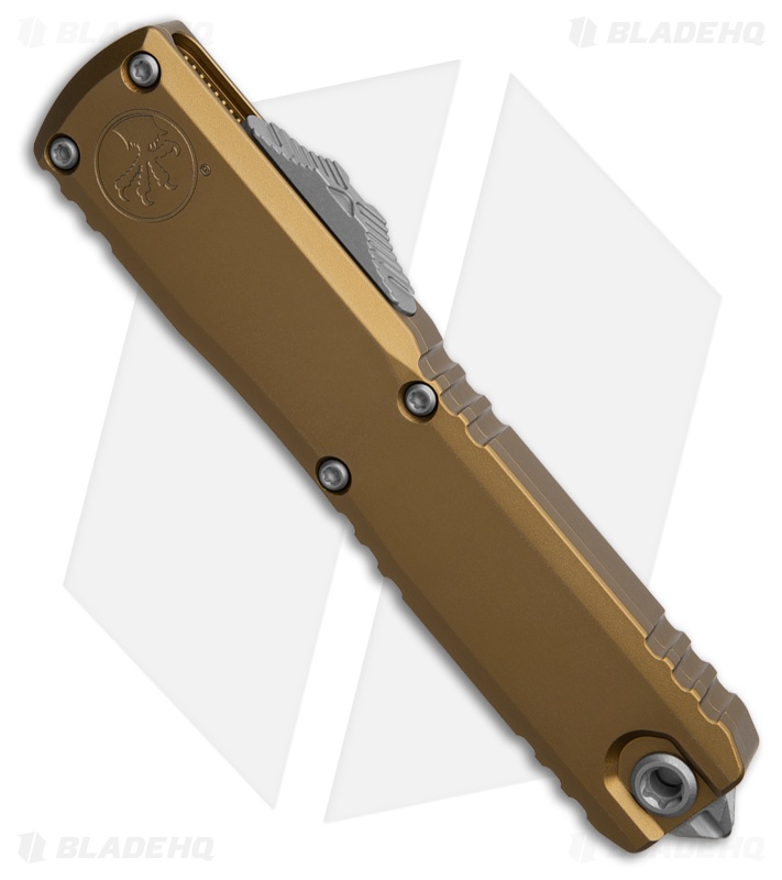 Microtech Ultratech Gen IV D/E OTF Knife Tan Apoc Serr