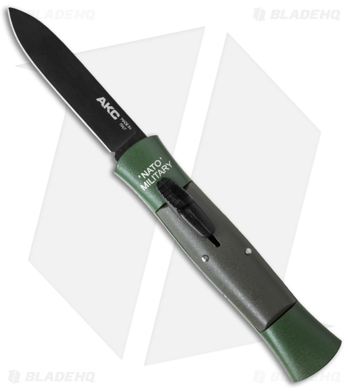 AKC 007 Concord NATO Military OTF Automatic Knife Green/Gray (2.75 ...