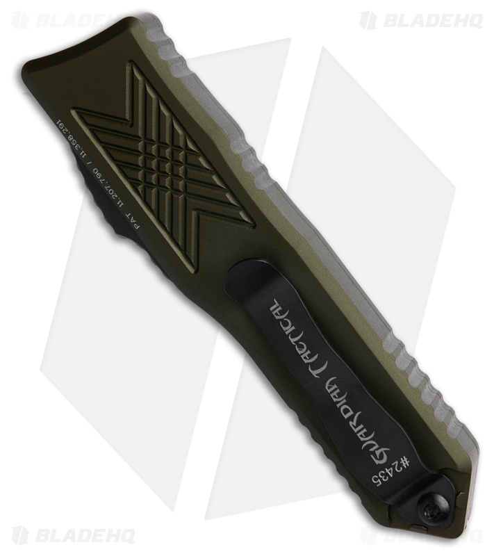 Guardian Tactical GTX-025 OTF Auto Knife OD Green (Two-Tone)
