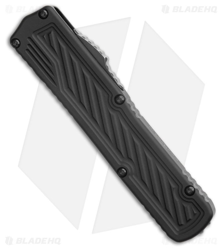 Guardian Tactical Scout OTF Black Al Clip Point Black ELMAX