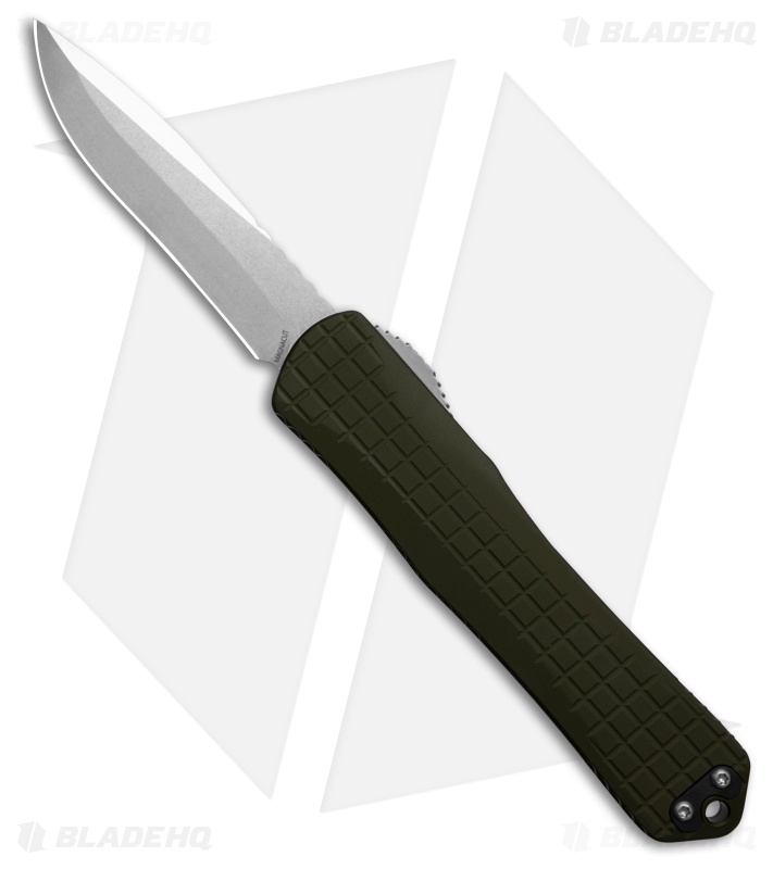 Heretic Knives Manticore X OTF OD Green Frag Recurve SW