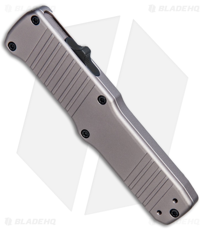 HK Hadron OTF Auto Black Knife Tan Aluminum - Blade HQ