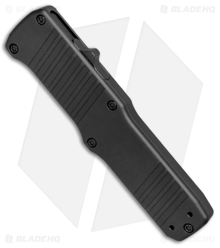HK Hadron OTF Tanto Auto Knife Aluminum Serrated - Blade HQ