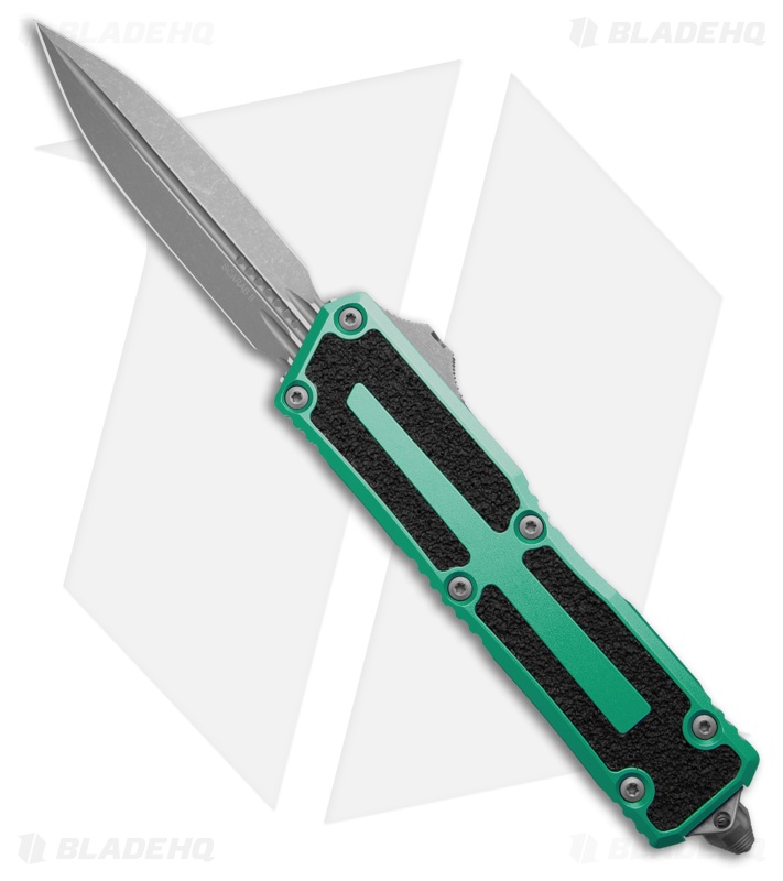 Microtech Scarab II OTF Knife Turquoise Al Apoc