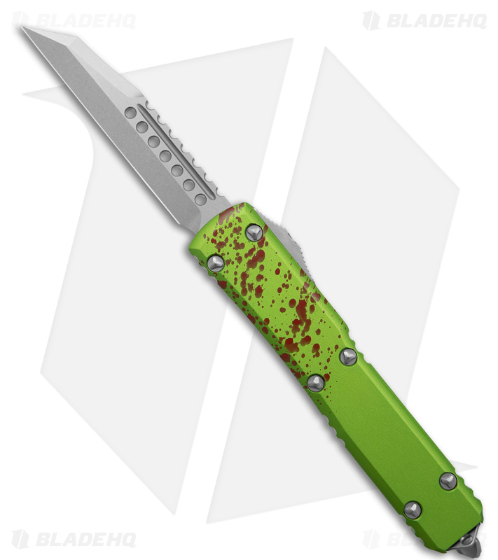 Microtech Ultratech Zombie Tech Hellhound+Warhound OTF Automatic Knife ...