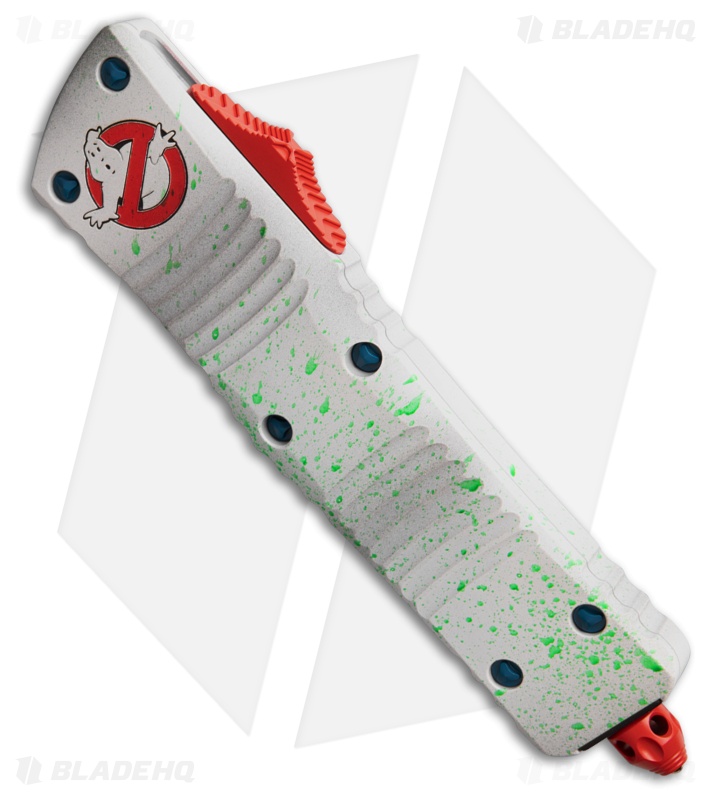 Microtech Combat Troodon D/E OTF Knife GITD Ghost Busters