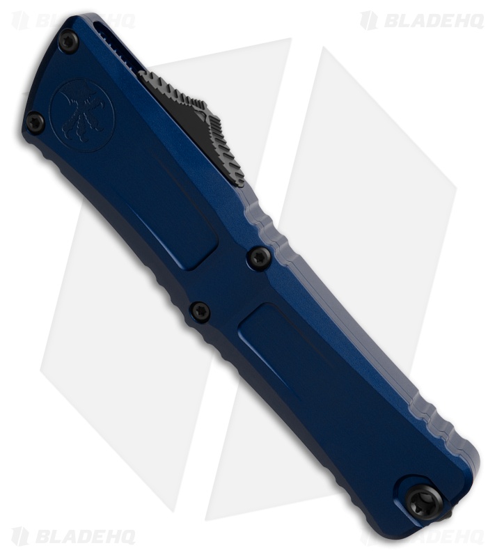 Microtech Combat Troodon OTF Knife Navy Blue Al T/E Black
