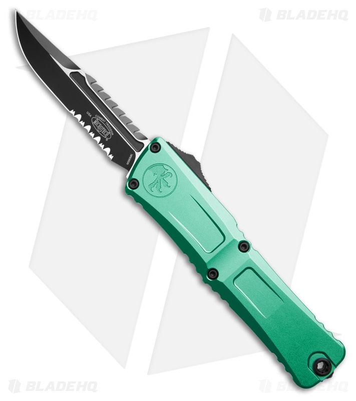 Microtech Combat Troodon Interceptor OTF Turquoise Black