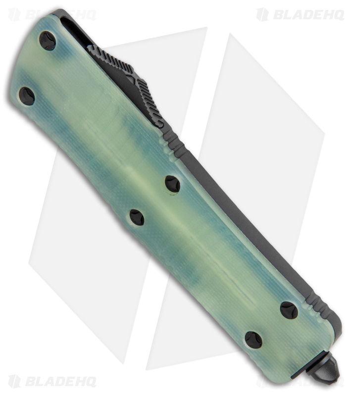 Microtech Signature Series Troodon D/E OTF Automatic Knife Jade G-10 (3 ...