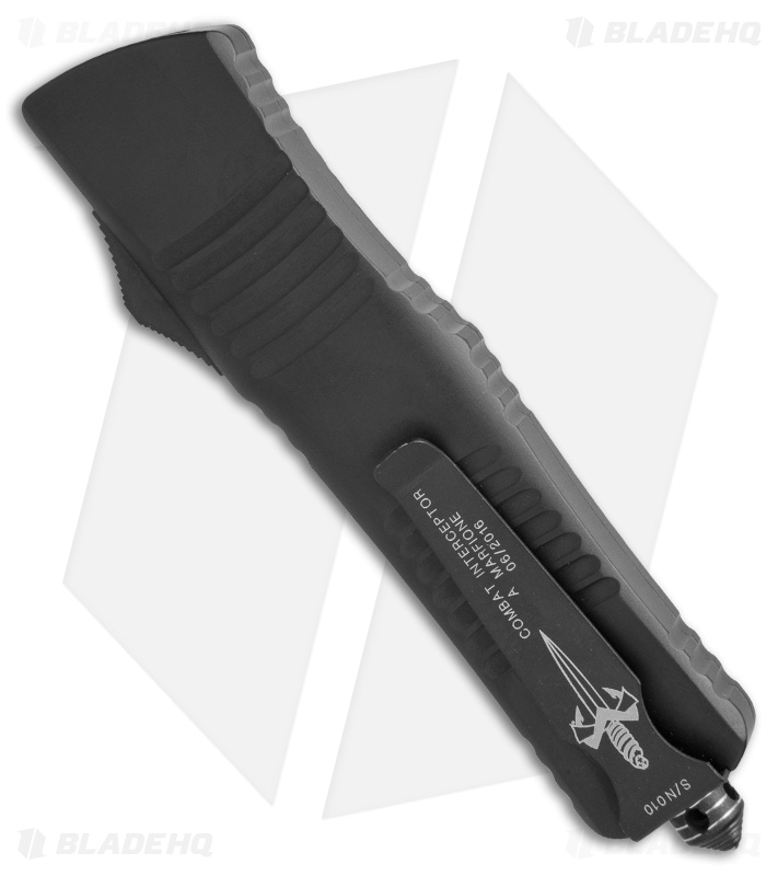 Marfione Custom Combat Interceptor OTF Knife Black (Two-Tone ...