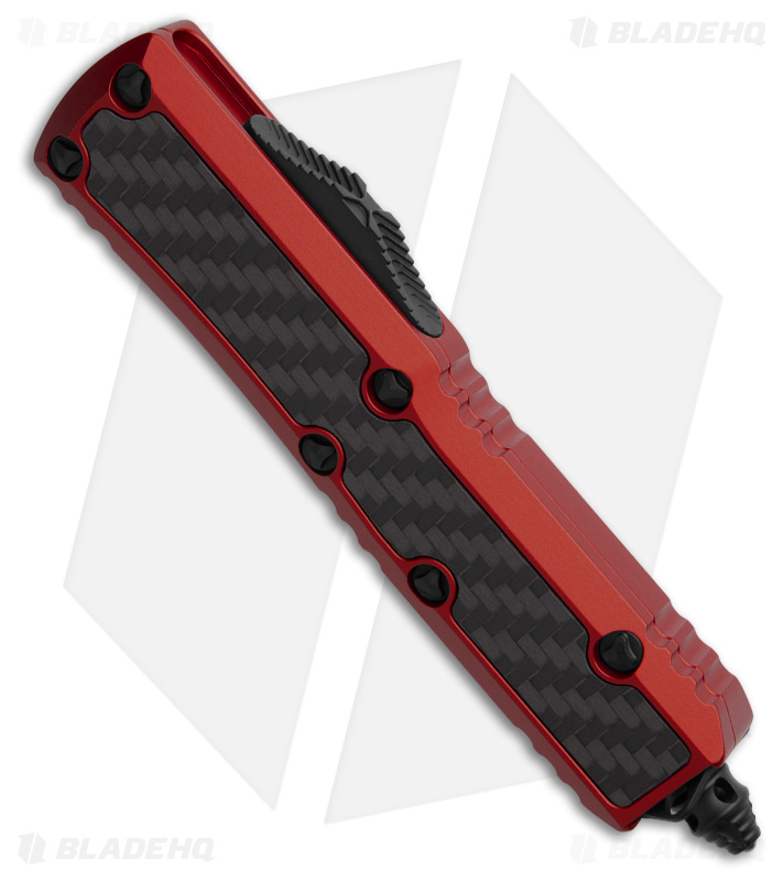 Microtech Daytona S/E OTF Knife Red + CF/Black - Blade HQ