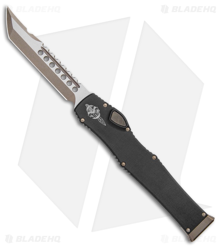 Microtech Halo VI Hellhound Tanto OTF | Bronze - Blade HQ