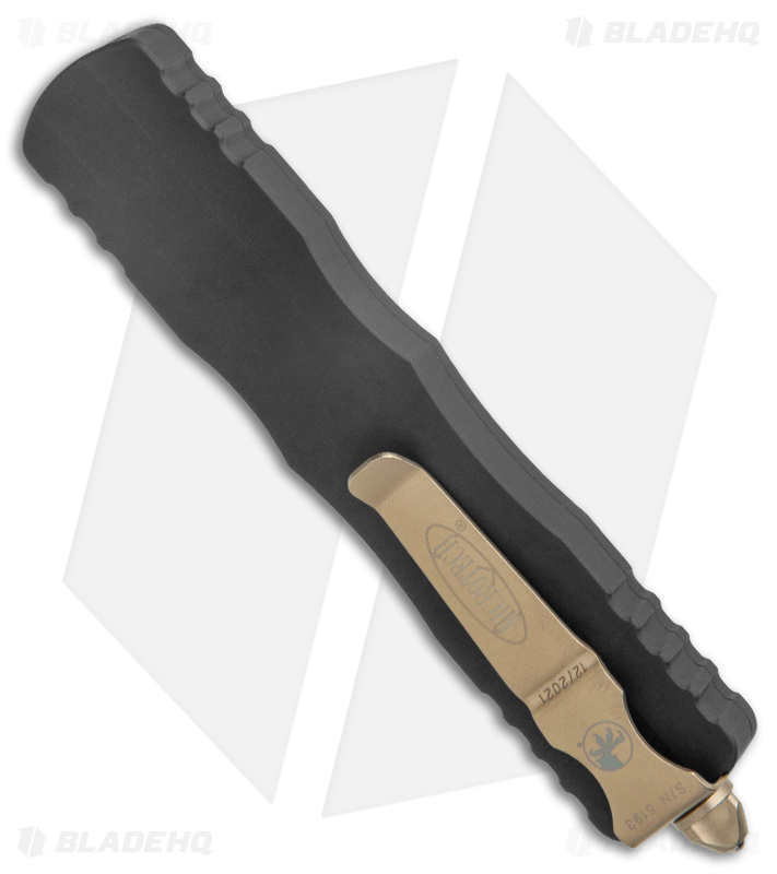 Microtech Dirac Delta Dagger - OTF Auto Knife | Bronze + Black | Blade HQ