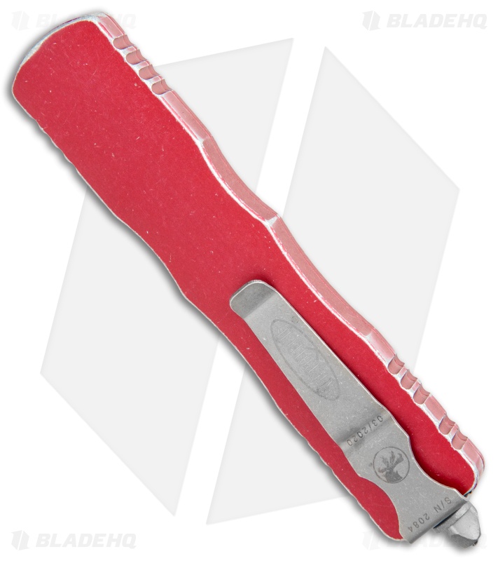 Microtech Dirac Delta OTF Auto | Apocalyptic Red - Blade HQ