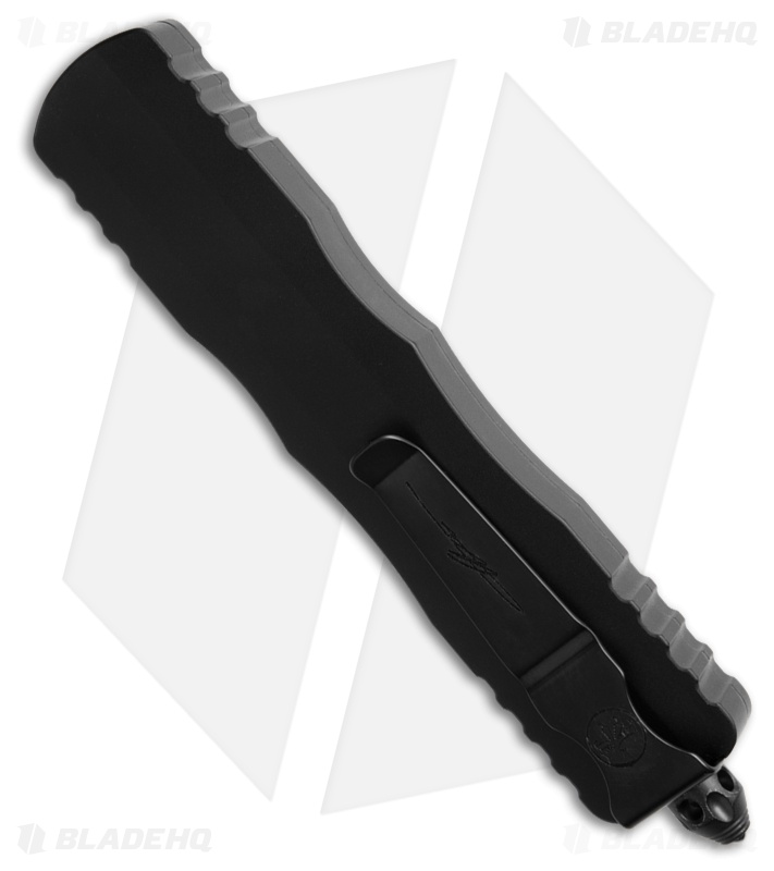 Microtech Dirac Delta OTF Knife Black Aluminum D/E Black