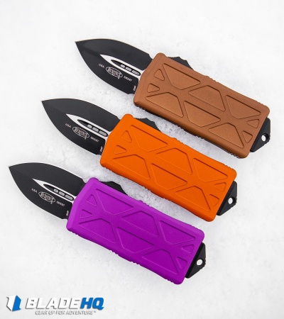 Microtech Exocet CA Legal Auto | Orange/Black | Blade HQ