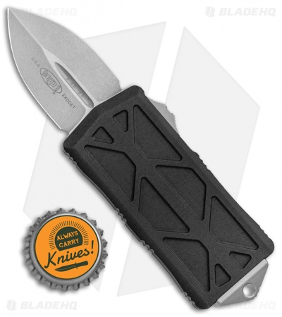 Microtech Exocet - CA Legal OTF Automatic Knife | Black/Stonewash ...
